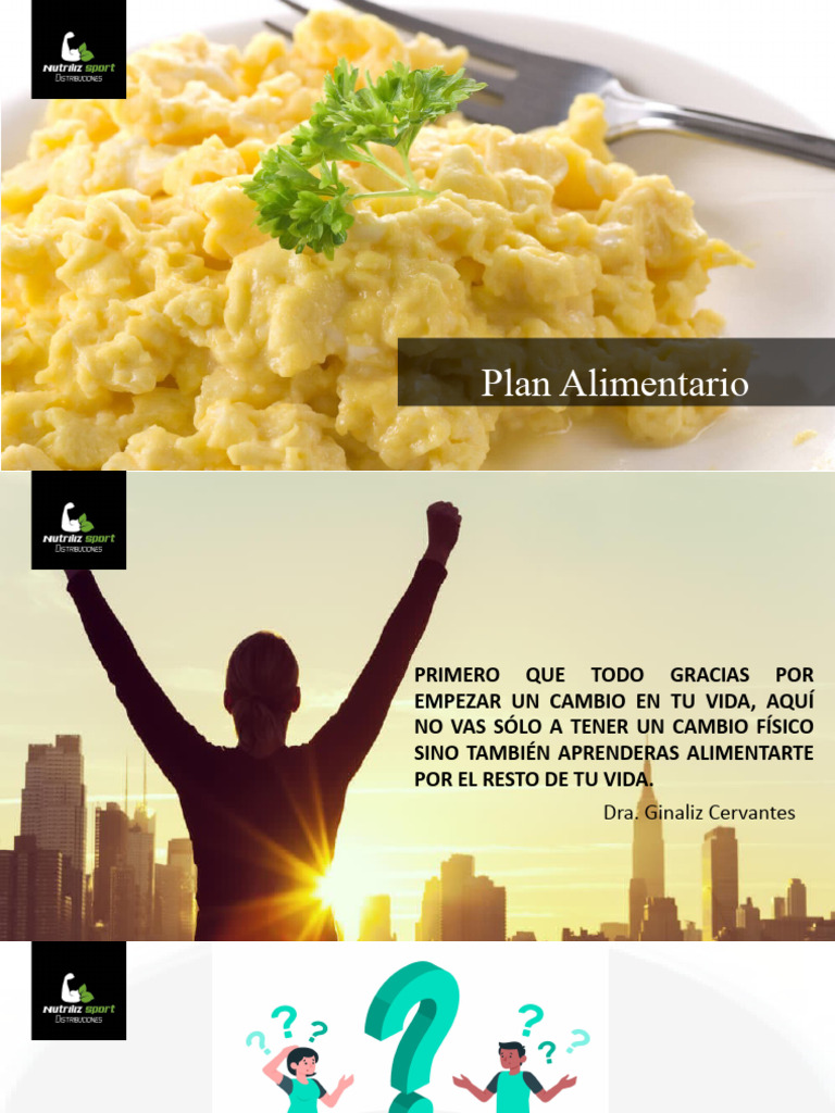 Plan Alimentario | PDF | ensalada | Cocina