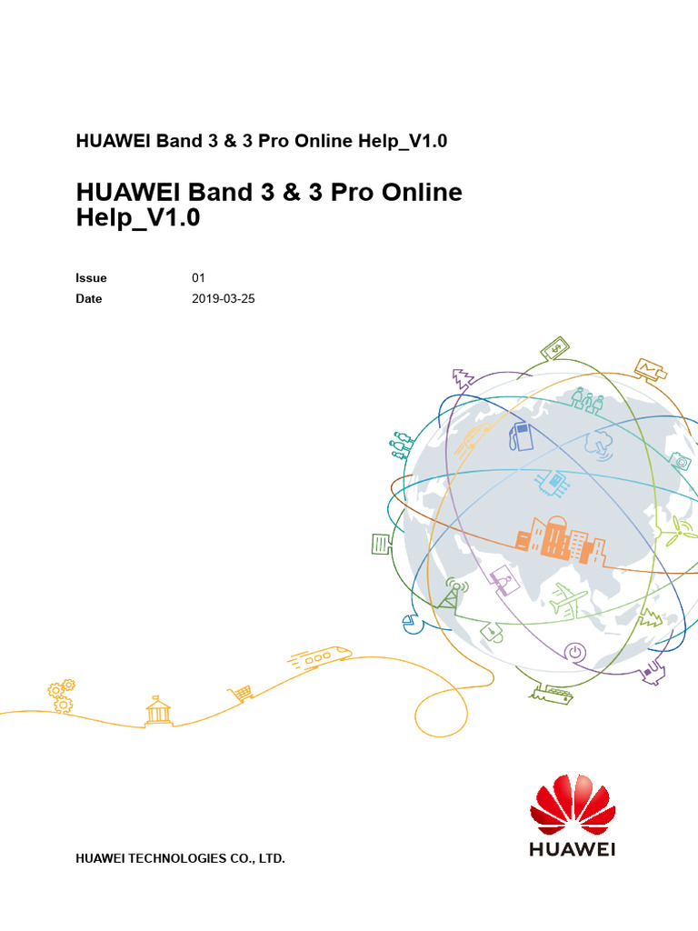 HUAWEI Band 3 & HUAWEI Band 3 Pro Online Help - V1.0 | PDF | Physical Fitness | Computing