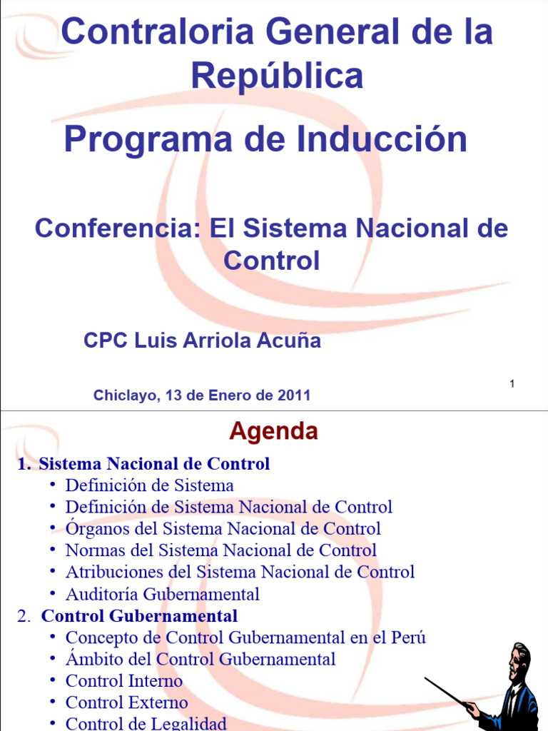 Sistema Nacional de Control en Perú | PDF | Auditoría | Contabilidad