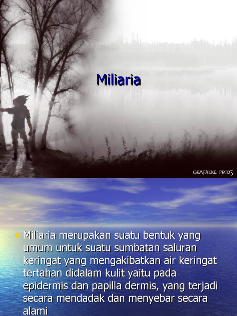 Miliaria 2 | PDF