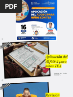 Evaluación ADOS-2 para Diagnóstico TEA | PDF | Autismo | Sicología