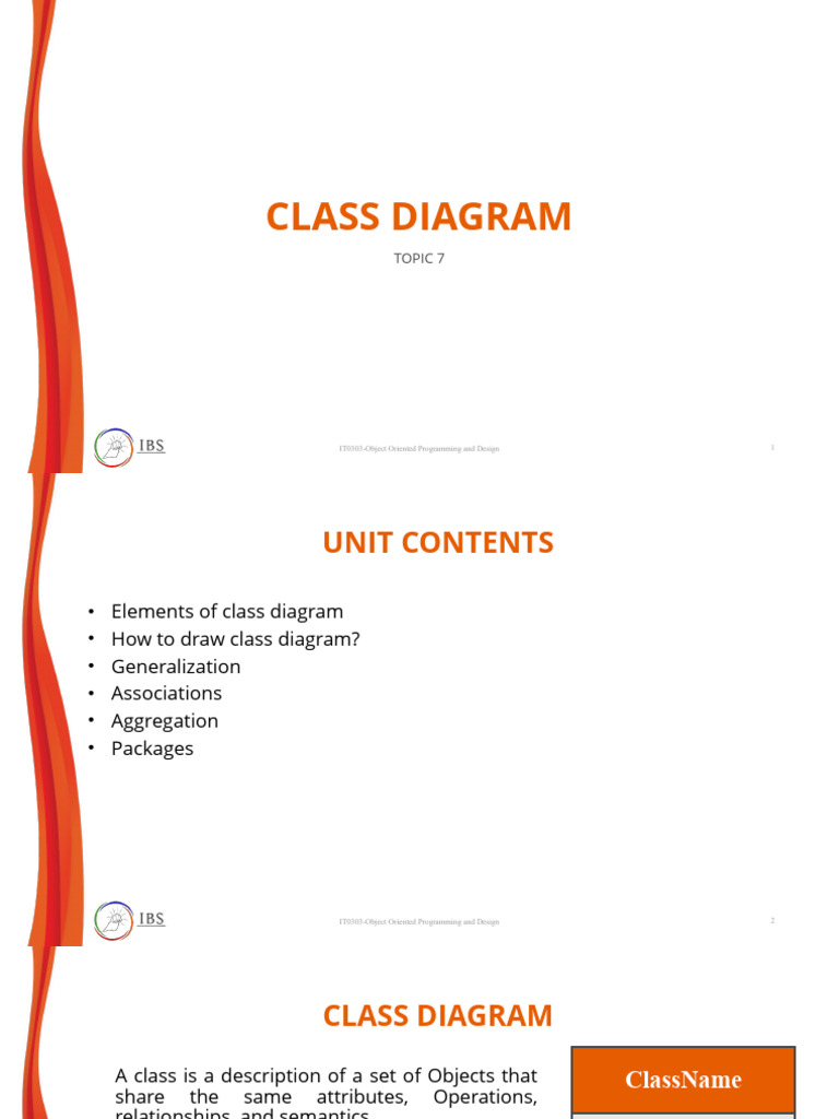 Topic 7 Class Diagram Download Free Pdf Inheritance Object Oriented Programming Class 