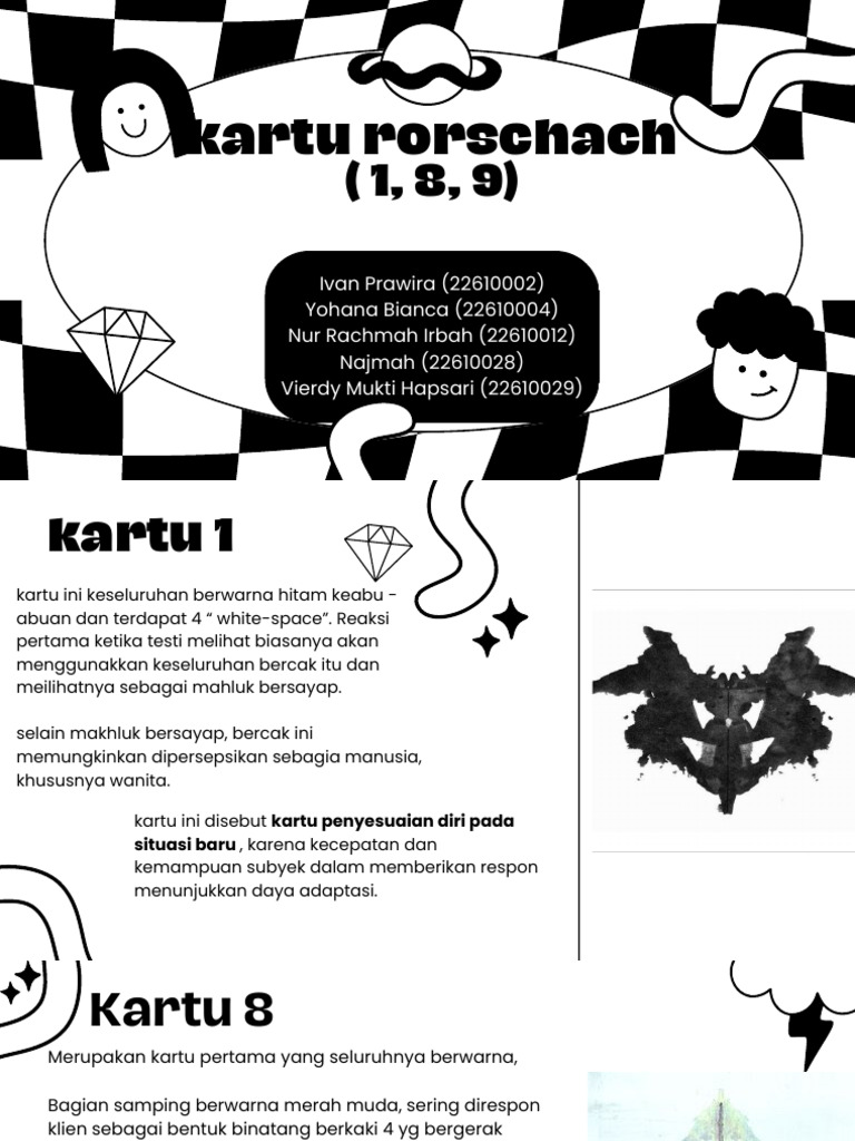 Analisis Kartu Rorschach dalam Tes | PDF