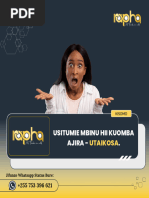 DOKEZO LA SABILI (Imeboreshwa) | PDF