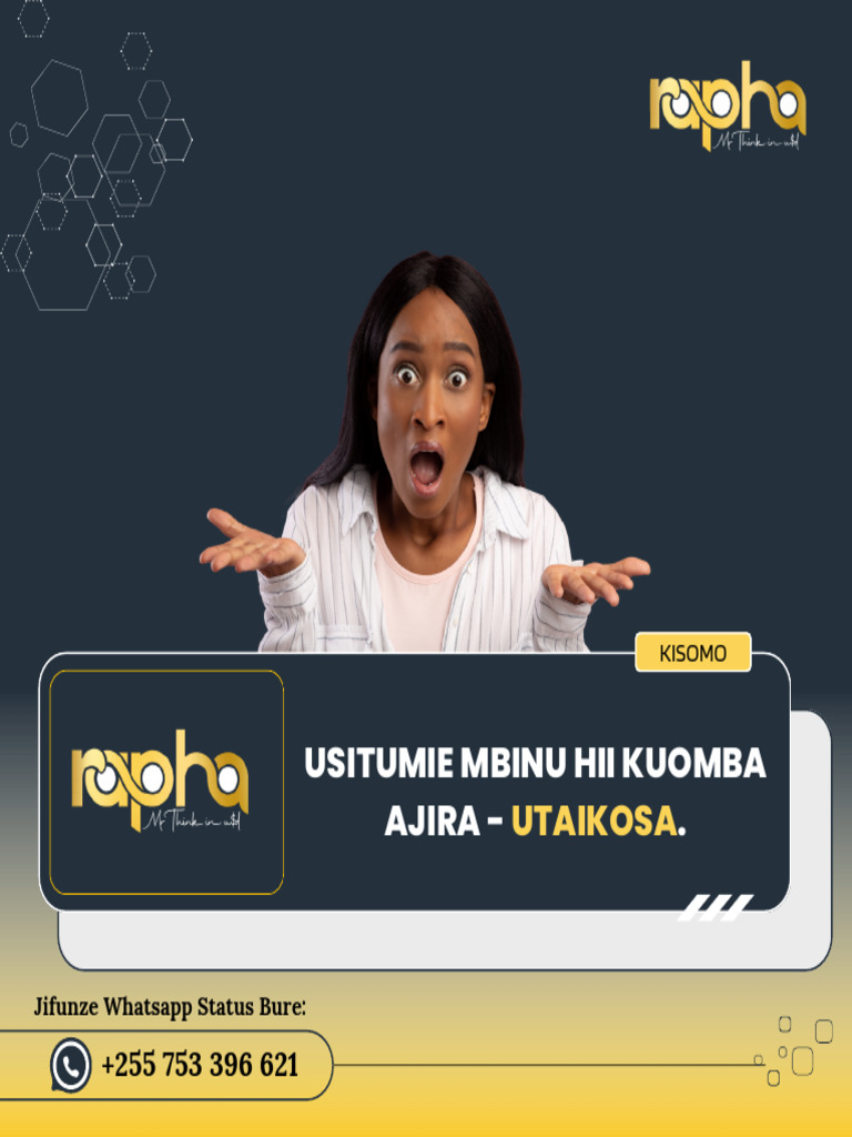 Jinsi Ya Kuomba Ajira | PDF