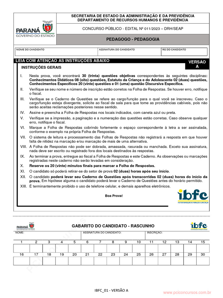 Pedagogo Pedagogia | PDF | Pedagogia | Aprendizado