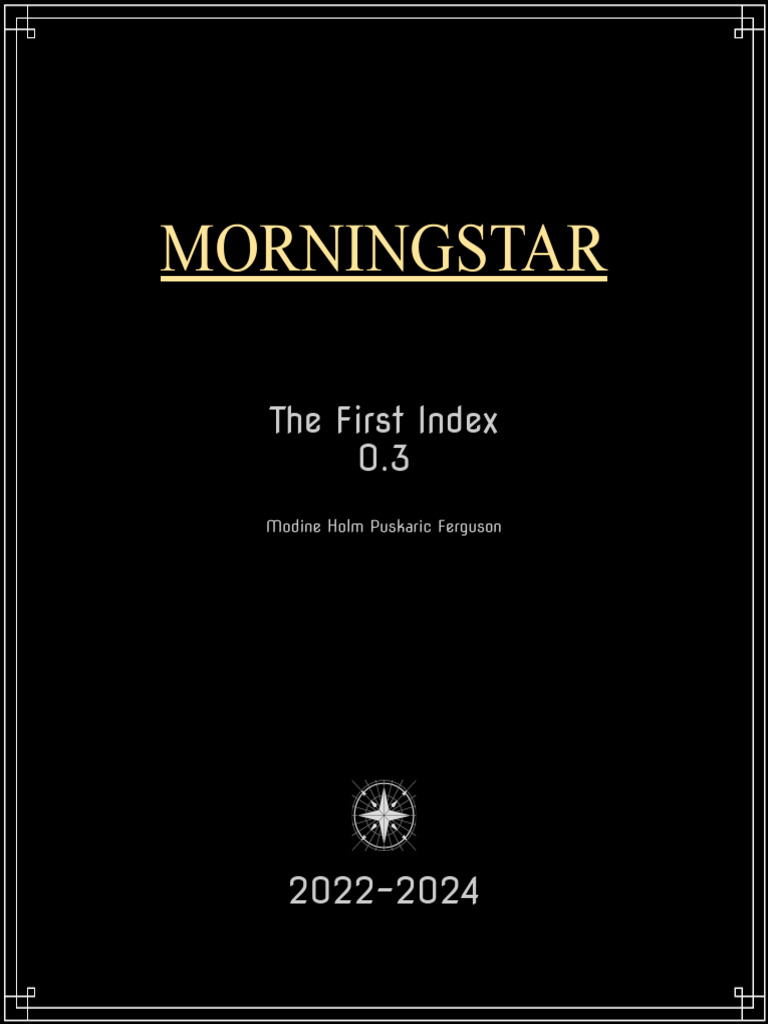 The Morningstar Index - v0.3 | PDF | Planets | Stars