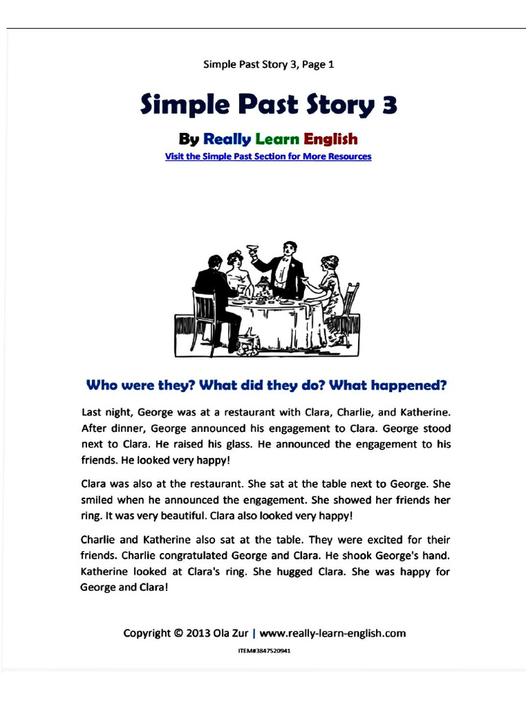 Texto Pasado Simple | PDF