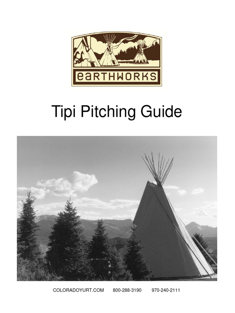 Tipi Pitching Guide | Download Free PDF | Knot