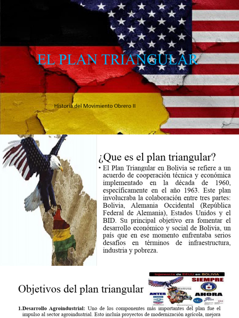 El Plan Triangular | PDF | Bolivia | Infraestructura