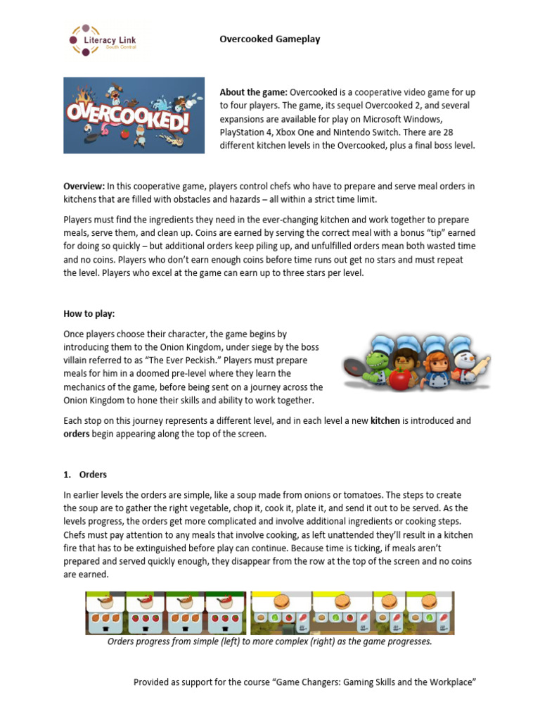 Overcooked Gameplay | PDF | Video Game Gameplay | Video Games