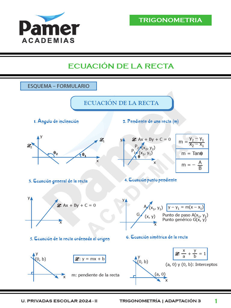 Trigonometria Ad3 | PDF | Triángulo | Pendiente