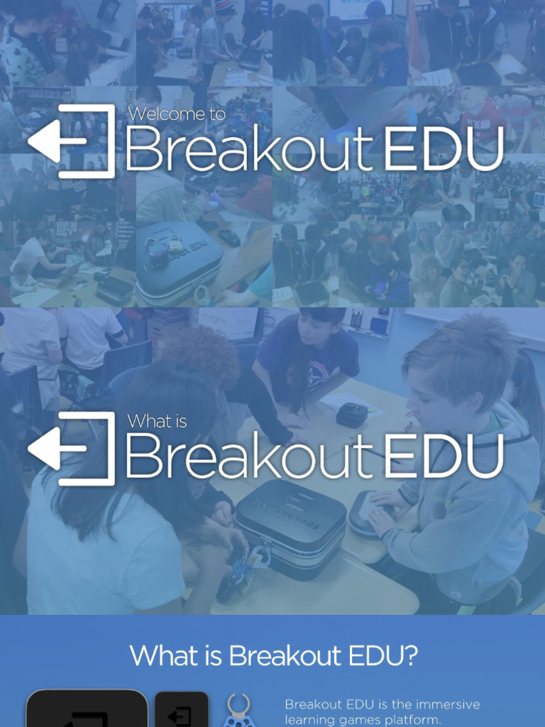 Get to know Breakout EDU | PDF
