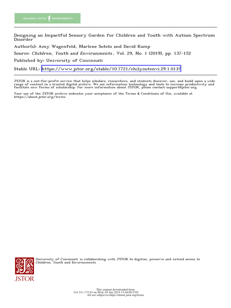 Designing An Impactful Sensory Garden For Children and Youth With ...