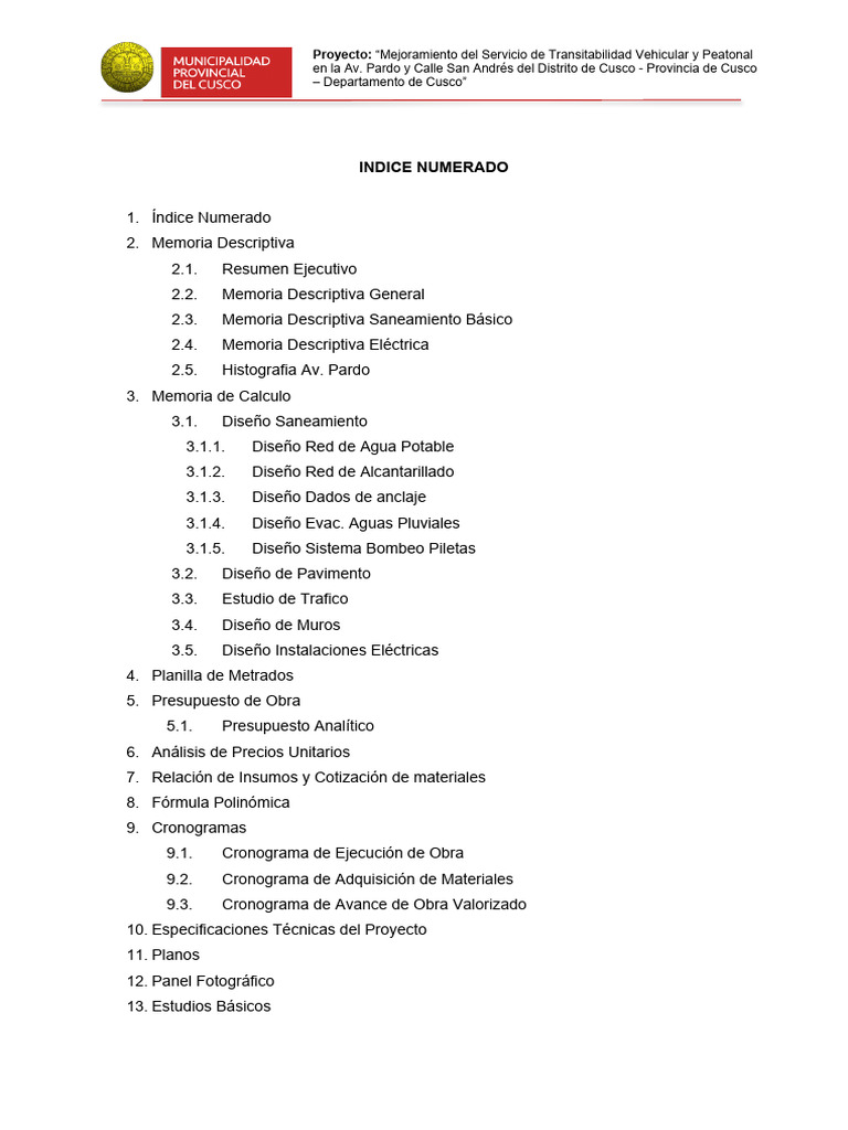 1 Indice | PDF