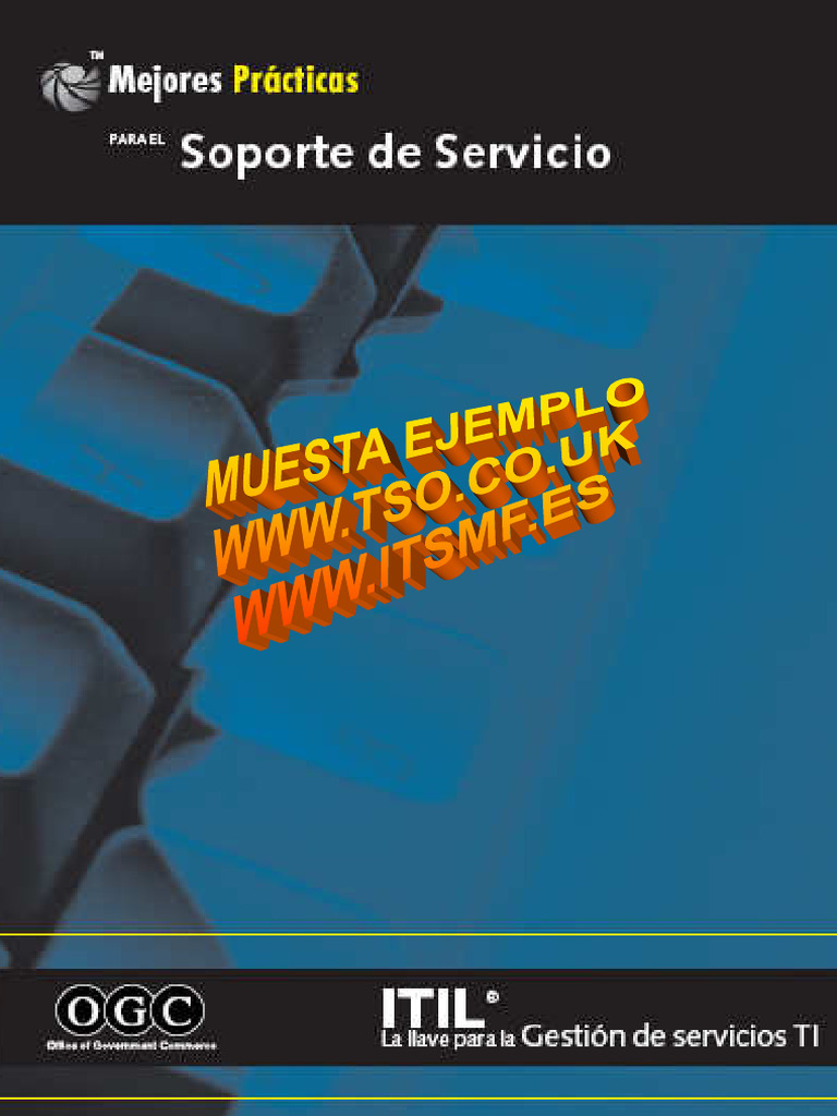 Itil Libro Soporte de Servicio en Castellano - Service Support | PDF | Itil | Mesa de ayuda
