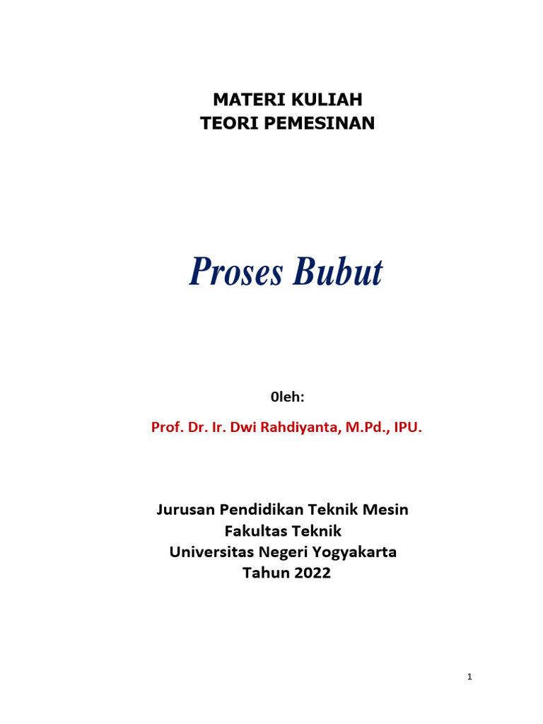 Modul Bubut Manual 2022 | PDF | Komputer