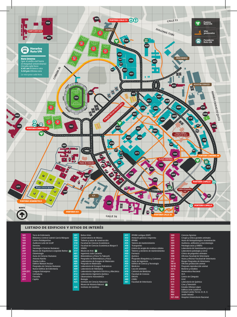 Mapa Unal - Somos Campus | PDF | Bienes (Ley) | Science