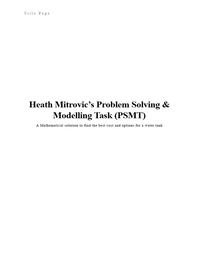 9 PSMT | PDF | Water | Rain