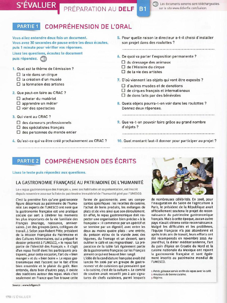 Classe Français 180524 | PDF | Gastronomie | Cuisine