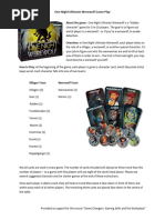 Printable Werewolf Game Rules PDF | PDF | Leisure | Sports