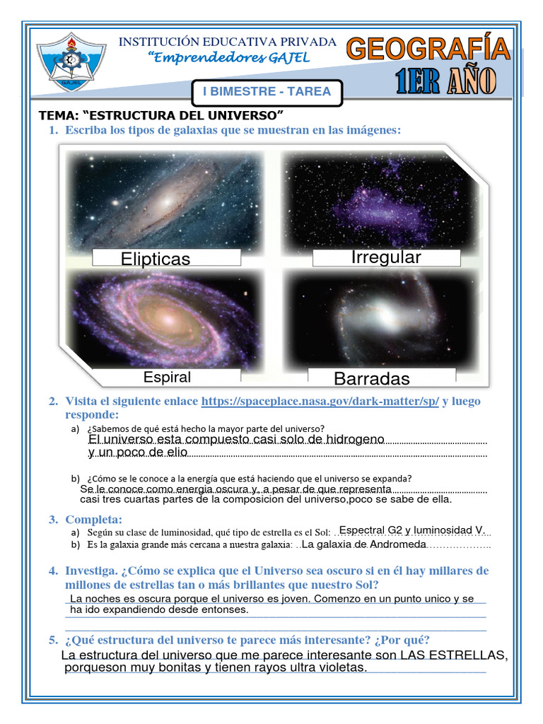 Estructura del Universo: Galaxias y Más | PDF