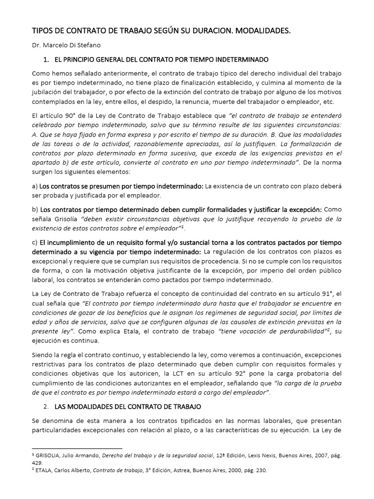 11-tipos-de-contrato-de-trabajo-segun-su-duracion.-modalidades-texto | Descargar gratis PDF ...