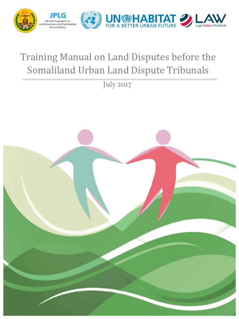 LDT-Training-Manual-Somaliland-ENGLISH. | PDF | Jurisdiction | Tribunal