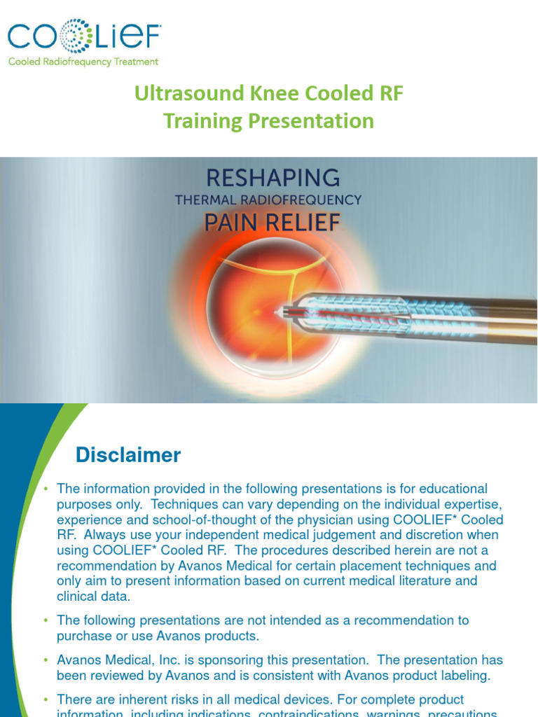 Ultrasound Knee Cooled RF Training Presentation - COPY-02983 08NOV2018 ...
