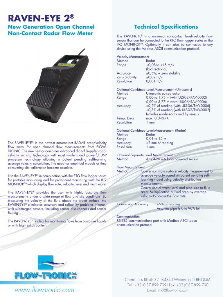 Tec-spec Raven-eye 2 en Non Atex Rev 08-2019 | PDF