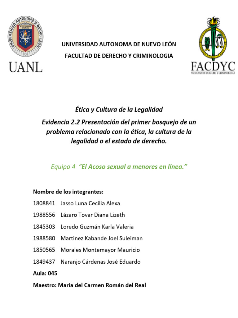 Naranjo Cardenas Ev2.2 Eycl | PDF | Prostitución | Violación