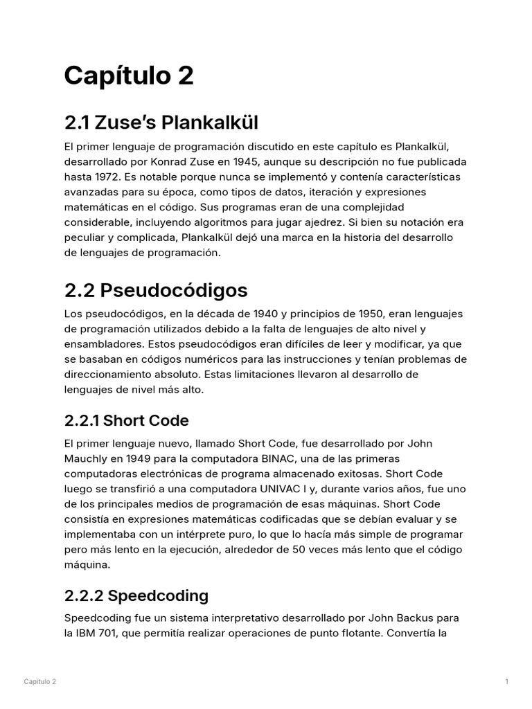 Resumen Cap 2 Sebesta | PDF | Lenguaje de programación | Compilador