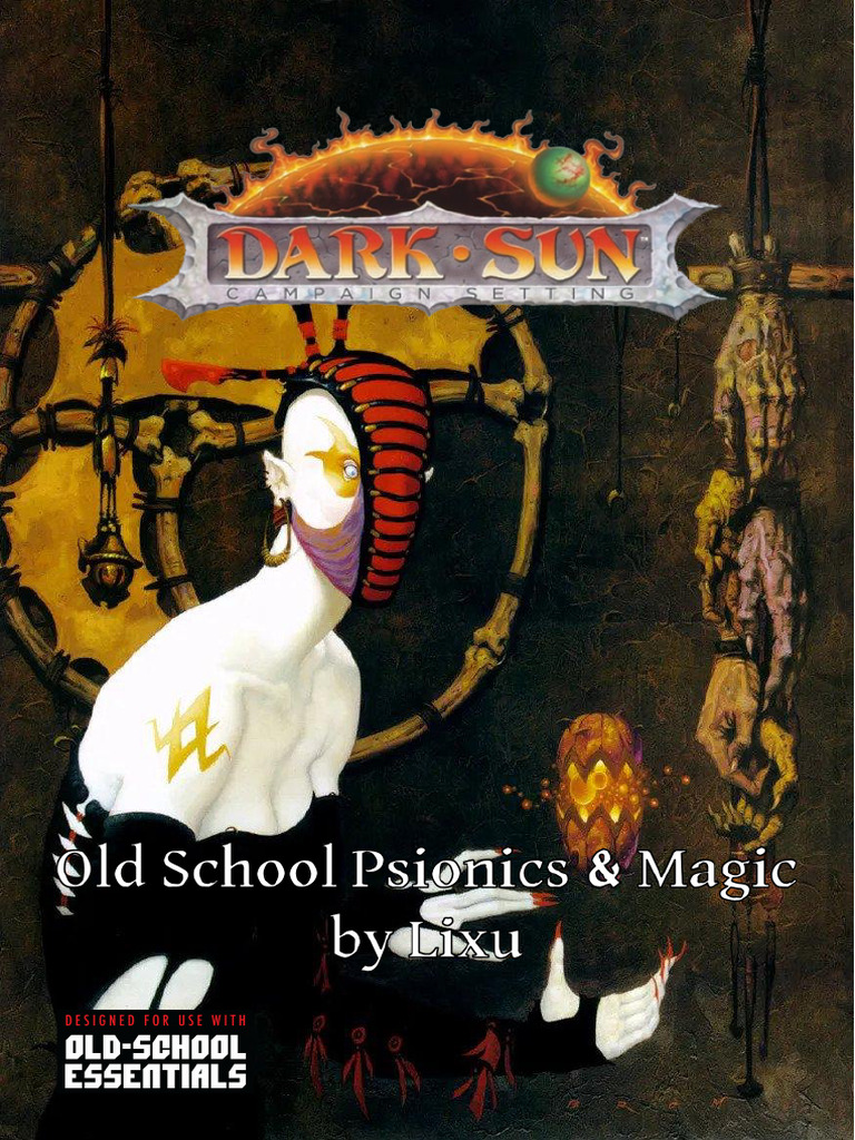 Dark Sun OSE Psionics and Magic | PDF