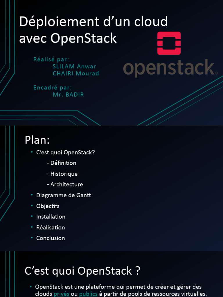 Déployer un Cloud avec OpenStack | PDF | OpenStack | Informatique