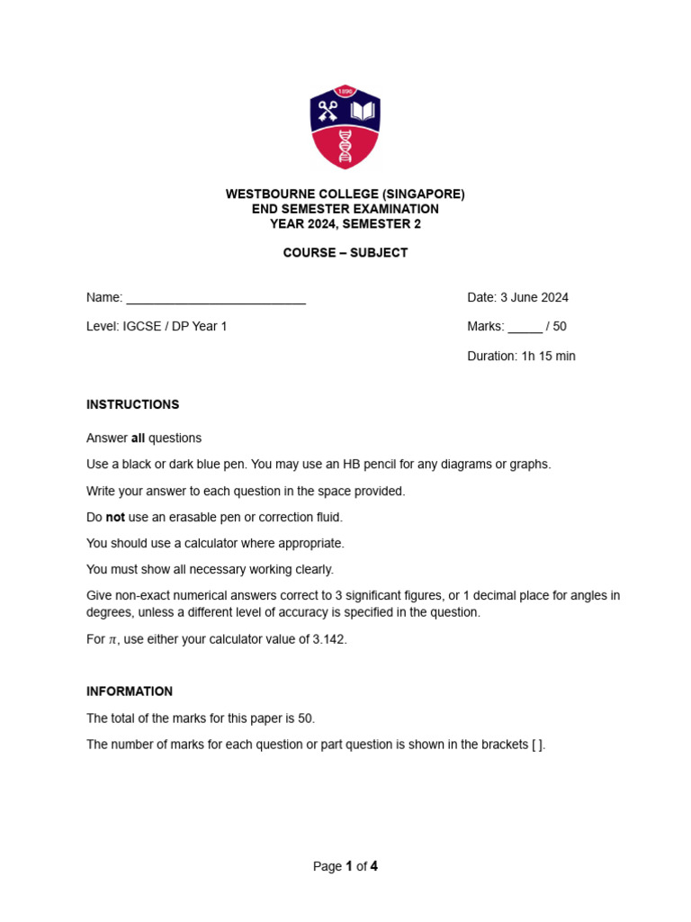 IB Computer Science (Year 1) 2024 Sem 2 EOY | PDF | Central Processing Unit | Operating System