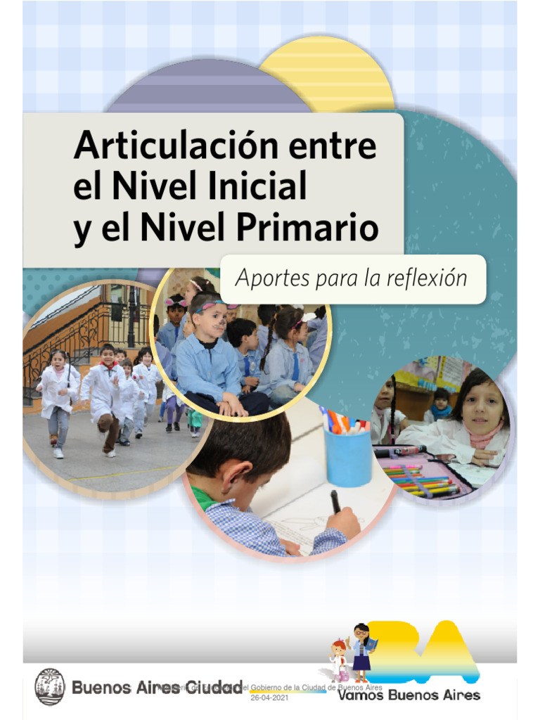 969d33 Articulacion Entre El Nivel Inicial y El Primario | Descargar gratis PDF | Educación de ...
