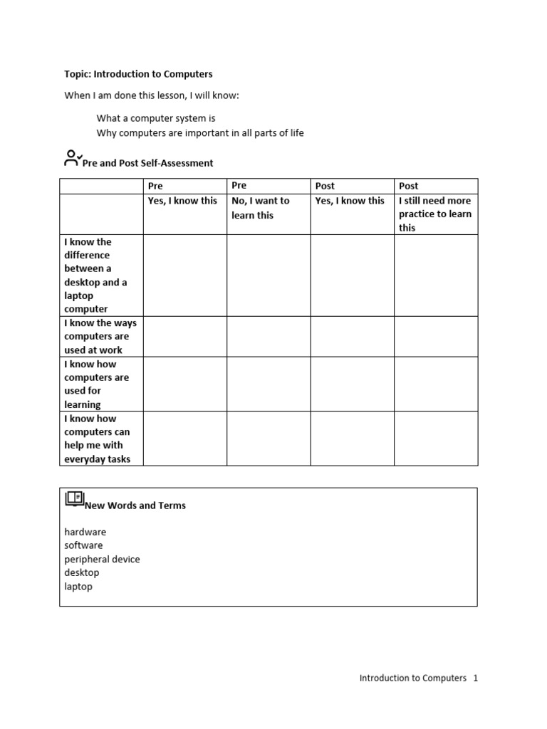 Intro To Computers Download Free Pdf Computer Hardware Software