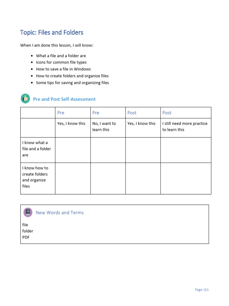 Files and Folders | PDF | Computer File | Icon (Computing)