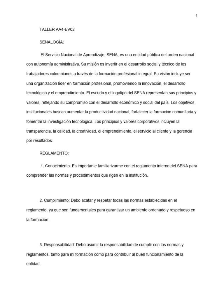 Taller Aa4-Ev02 | PDF | Negocios