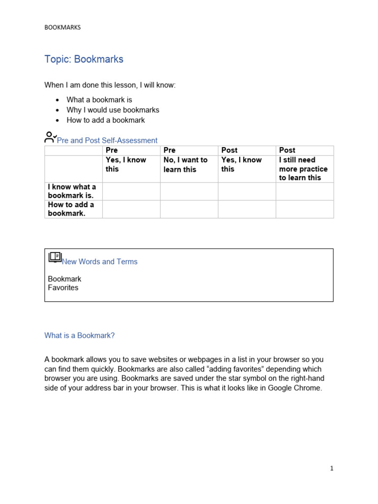 9.bookmarks CNIB | PDF | Communication Software | Hypertext Transfer ...
