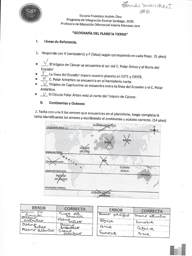 3B Marchant Morales Tomás Evaluación Historia | PDF