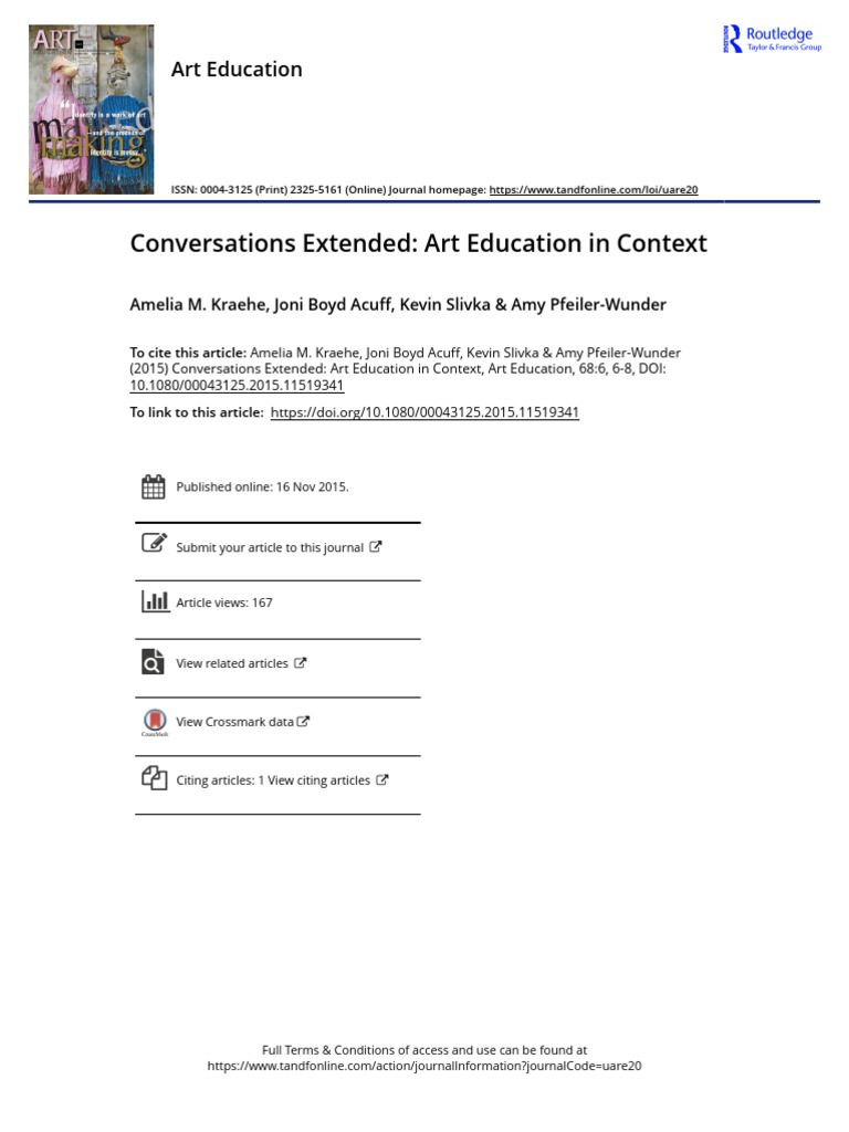 Art Education: Race and Intersectionality Insights | PDF ...