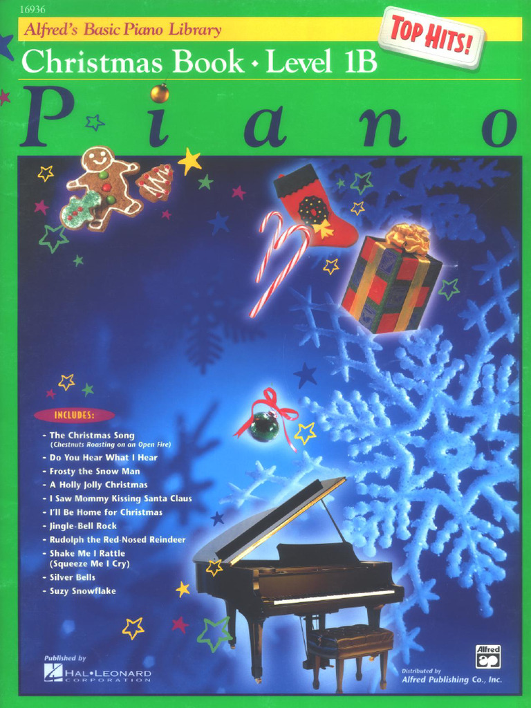 Alfreds Christmas Book Level 1B PDF | PDF
