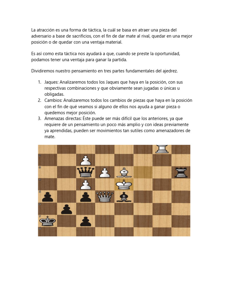Jugadas de Ajedrez | PDF
