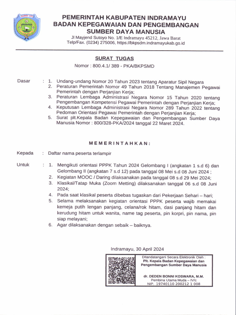 Orientasi PPPK 2024 | PDF