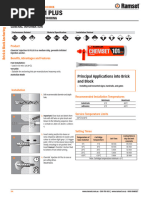 Chemset Anchor Ramset: Installation and Performance Details | PDF