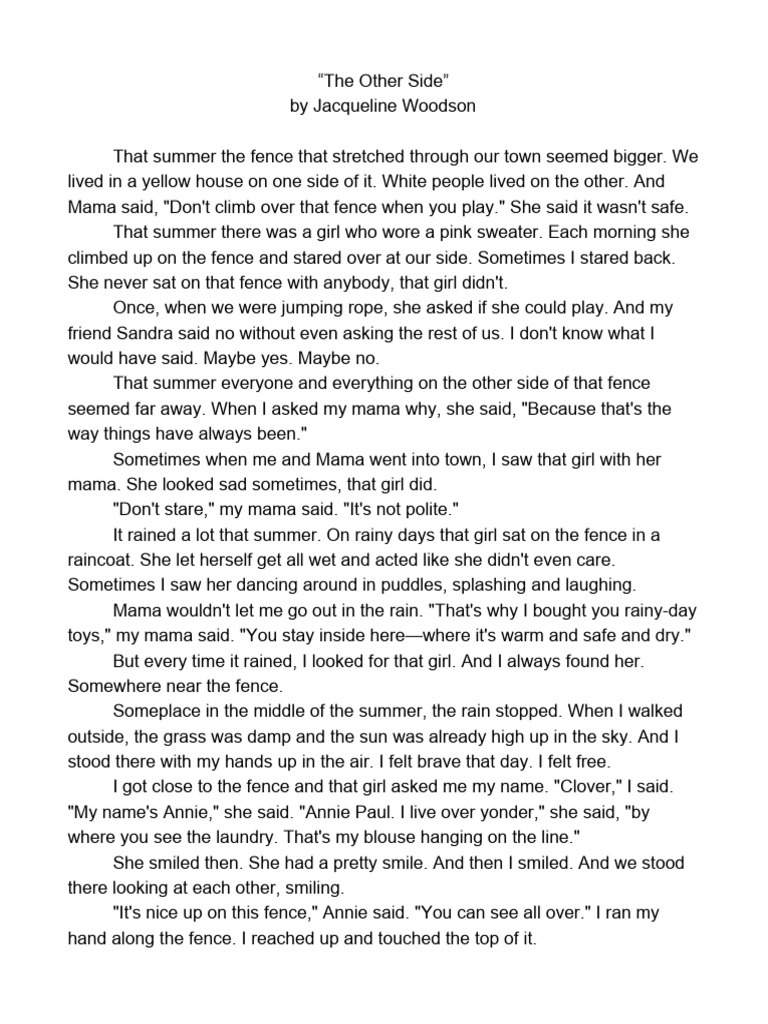 “the Other Side” | PDF