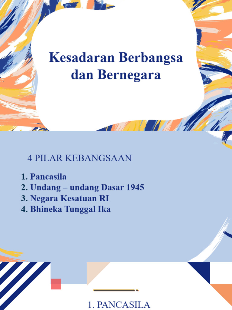 MPLS Kesadaran Berbangsa Dan Bernegara | PDF