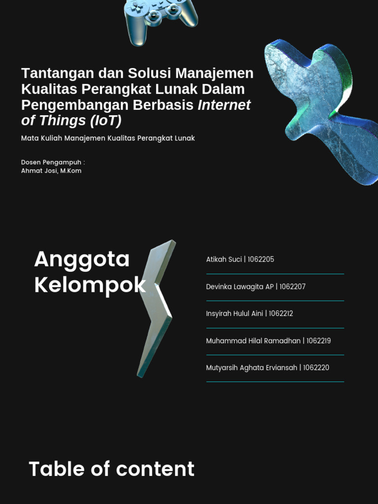 Kelompok 5 Materi Iot MKPL - 2 TRPL A | PDF