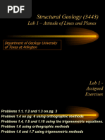 True vs Apparent Thickness in Geology | PDF | Stratigraphy | Geology